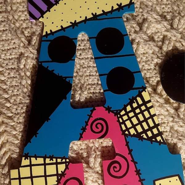 Custom Painted Letters, Hand Painted Letters, Gift for Kids, Kid Room ...