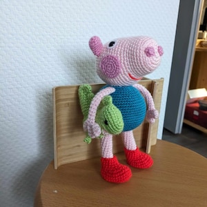Peppa Pig, Wellies and Teddy Bear Crochet Pattern NOT A FINISHED TOY - Etsy