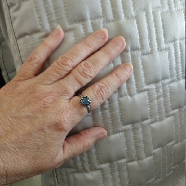 Roxy Ring - Beautiful Gothic Vintage Inspired Sterling Silver Floral ...