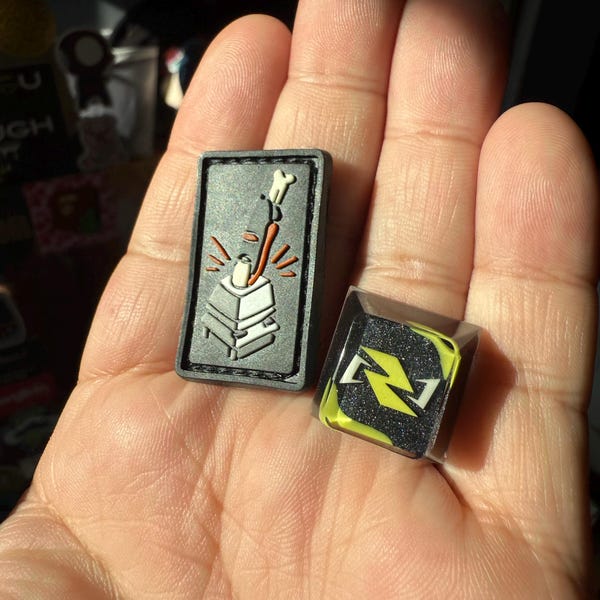 Akatsuki Cloud Keycap - Etsy