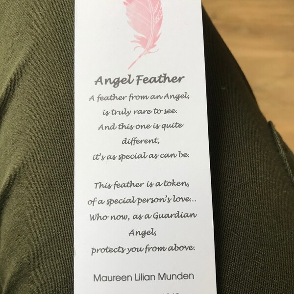 In Loving Memory Funeral Memorial Bookmarks - 12 PACK Personalised - Etsy