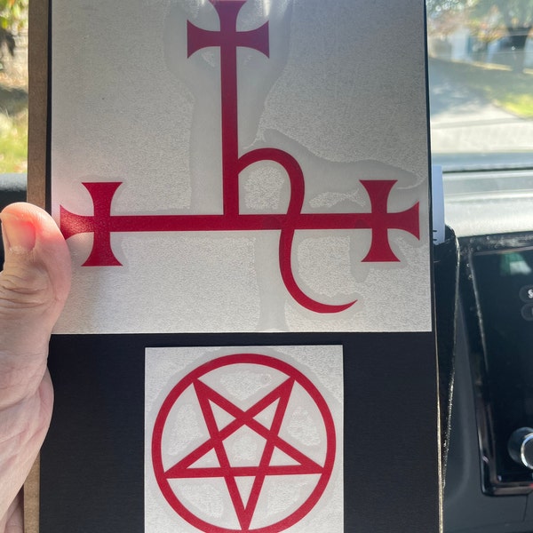 Sigil of Lilith Vinyl Auto Decal Window Sticker - Etsy