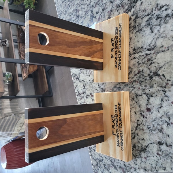 Cornhole Trophy - Etsy