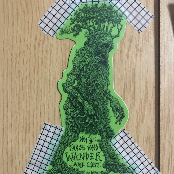 Wandering Ent Art Sticker - Etsy