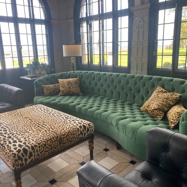 Scalamandre Leopardo Silk Velvet Pillow. Luxury Designer Cushions, High ...