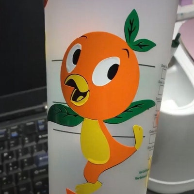 The Florida Orange Bird Layered SVG Digital Cut File - Etsy