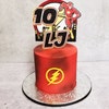 Flash Party Cake Topper, Flash Cake Topper, Flash Centerpiece, Flash ...