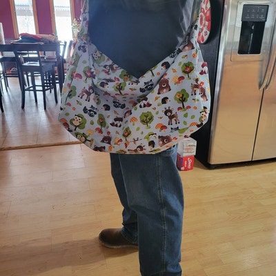 Side Pocket Shoulder Bag Sewing Pattern Hobo Bag Easy Sewing Pattern 3 ...