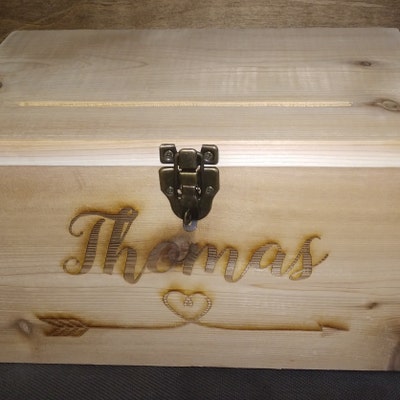 Rustic Wedding Card Box Personalized Card Box Barn Wedding Decor - Etsy