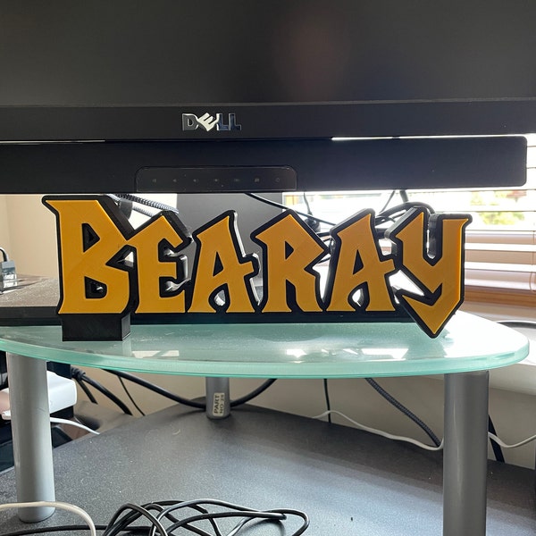 Personalized Custom World of Warcraft Wow Nameplate / 3D Printed Name ...