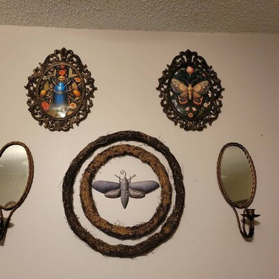 Celestial Eclipse Dark Aesthetic, Solar Lunar Eclipse Vintage Painting ...