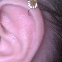 Shell Cartilage Ring, Gold Filled Cartilage Hoop, Mermaid Cartilage ...