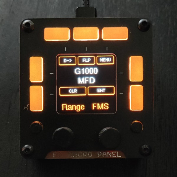 FS Macro Panel : Controller for Flight Simulator 2020 / 2024 (USB-C ...