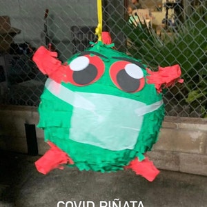 Virus Pinata Stay Safe Party - Etsy