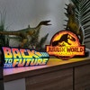 Back to the Future BTTF Logo LED Lightbox Fully Dimmable & Powered by ...
