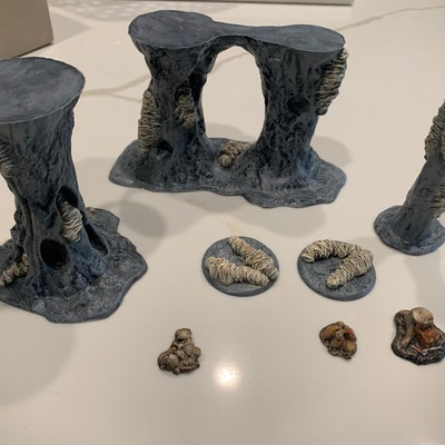 Sacrificial Altar With Pentagram Seal by EC3D / Painted 28mm Miniature ...