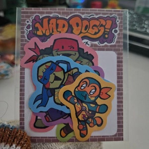 Mad Dogs Stickers - Etsy