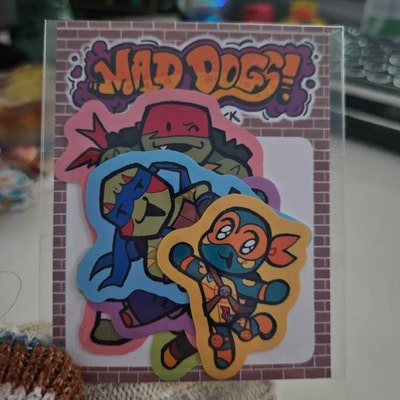 Mad Dogs Stickers - Etsy