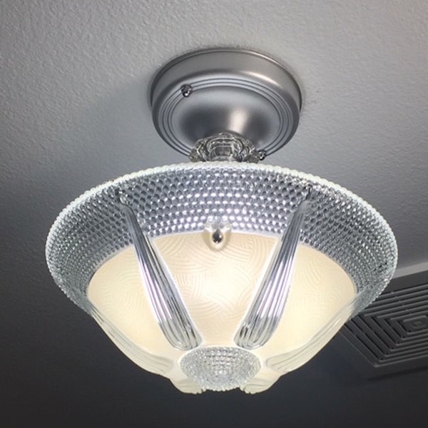 Antique Vintage Empire Style 3 Tier Crystal Chandelier 1900s ...