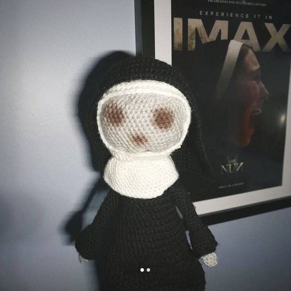 Crochet Pattern the Nun, Nun Doll Crochet Pattern, Amigurumi Crochet ...