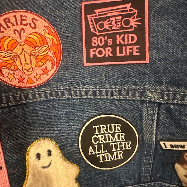 80s Kid Embroidered Patch, 80s Decade Iron on Patch - Etsy