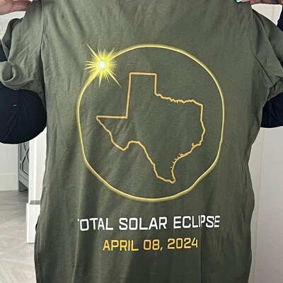 Total Solar Eclipse 2024 Shirt, April 8 2024 Totality Path Tee, Funny ...