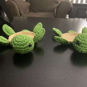 Crochet Turtle Coaster PDF PATTERN - Etsy
