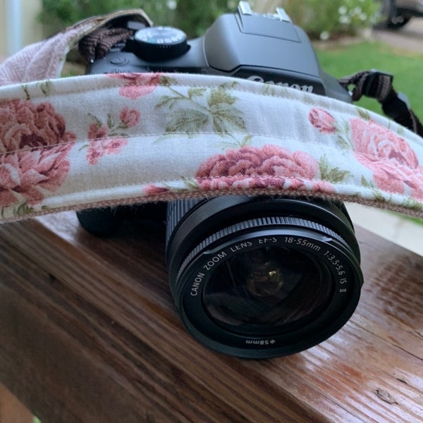 Harvest Crochet Trimmed Scarf Camera Strap - Etsy