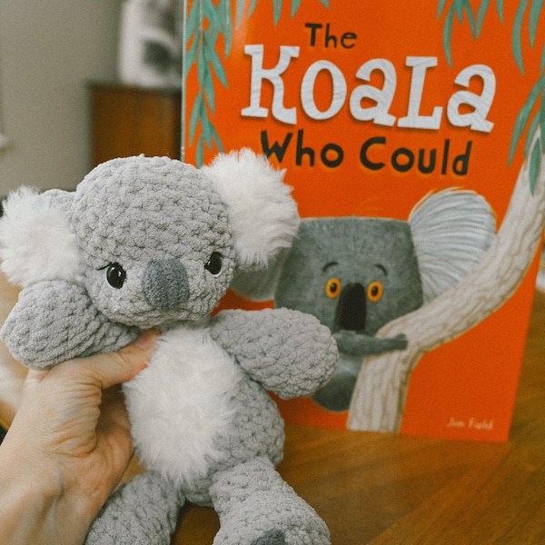 Kip Koala - PDF Crochet Pattern - LOW SEW Koala Bear Plushie / Stuffie ...