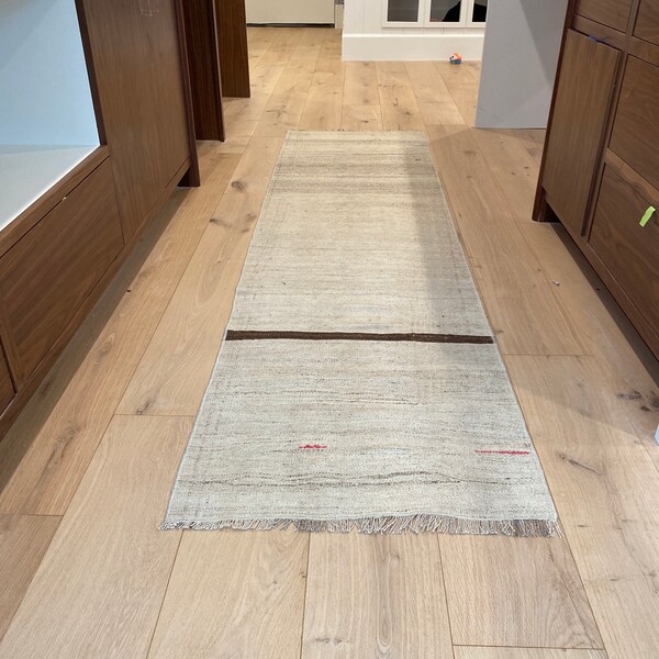 Colorful Runner Rug, Vintage Rag Runner Rug, Scandinavian Rag Rug ...