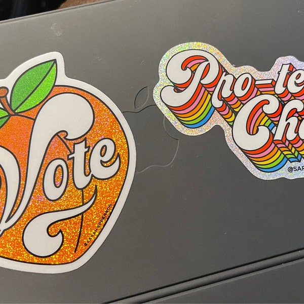 Georgia Peach Vote - Sticker - Etsy
