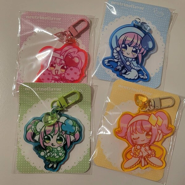 Mew Mew Power - Chibi Holographic Stickers - Etsy