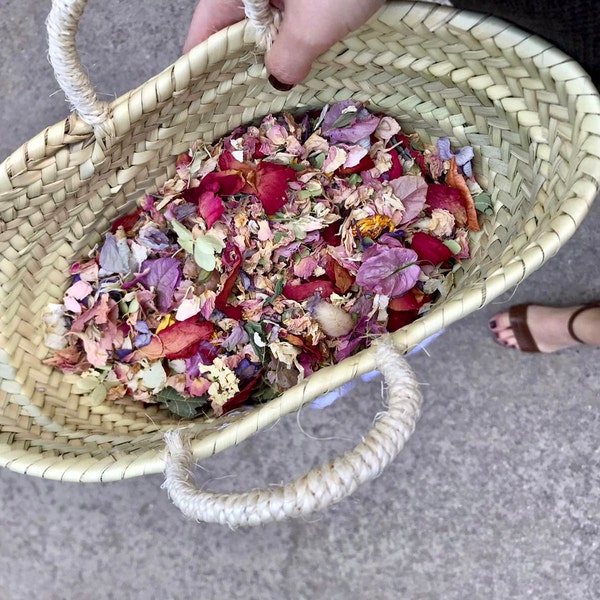 Wedding Confetti, Biodegradable Confetti, Dried Flowers, Wedding Petals ...