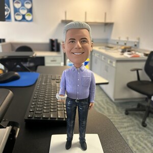 Personalized Medical Phd Figurine, Custom Medical Scientist Bobblehead ...