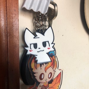 ΘΔ Therian Keychain - Etsy