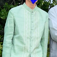 Traditional Filipiniana Maria Clara Alampay With Black Skirt - Etsy Canada