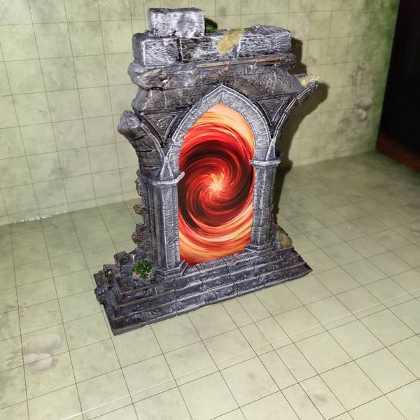 The Ruined Archway Phone Portal (with A Cutout for a Charging Cable ...