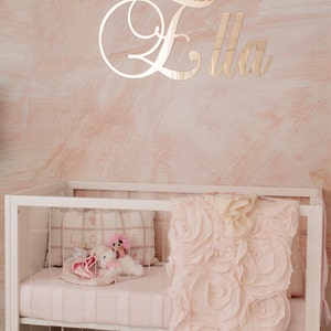 Nursery Name Art Baby Room Sign Nursery Wall Decor Nursery Wall Art ...