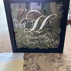 Personalized Wedding Day Keepsake Shadow Box Custom Wedding - Etsy