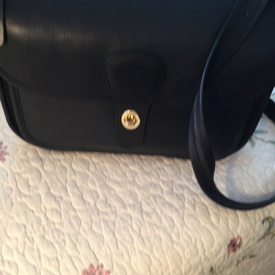 British Tan CHADWICK BOWLER Satchel Bag With Brass, Vintage Coach 9928 ...