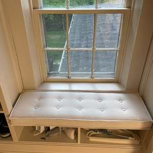 EXAMPLE Dining Room Bench Cushions L-shaped Seating Area Custom ...