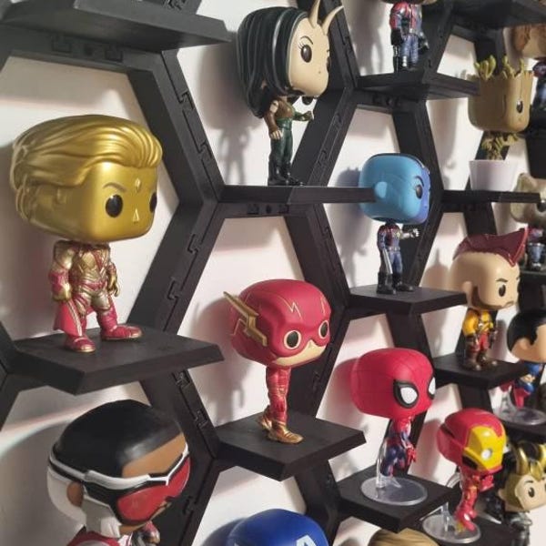 Funko Pop Locking Wall Shelf W/ Display Funko Pop / Stage Funko Pop ...