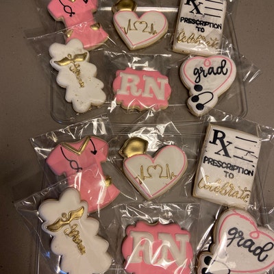 Nurse Graduation Cookies - Etsy