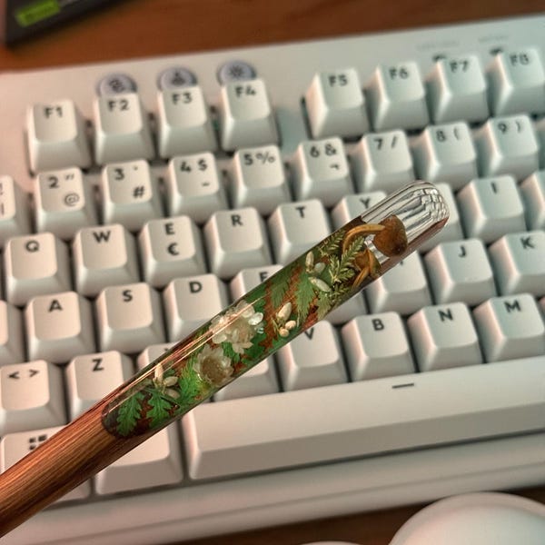 Personalized Honey Dipper With Flowers, Honey Favors, Resin Wooden ...