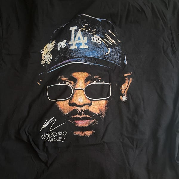 Kendrick Lamar Graphic Tee, Autograph Vintage Rap Tee, Graphic Tee, J ...