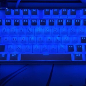 FFXIV Keycap Set Eorzean Alphabet - Etsy