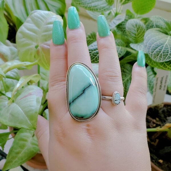 Number 8 Turquoise Sterling Silver Cuff Bracelet - Etsy