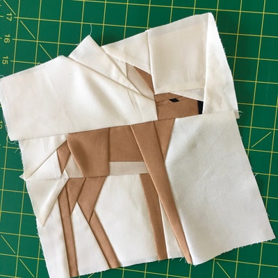 Deer Quilt Block, Paper Pieced Quilt Pattern, PDF Pattern, Instant ...