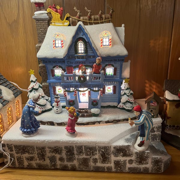 HALLOWEEN Fall Village Display Platform for Lemax / Department 56 ...