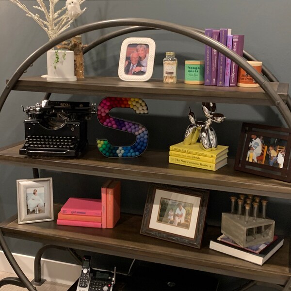 CUSTOM 12" Metal Letter S-block Font Metal Letters A to Z Available ...